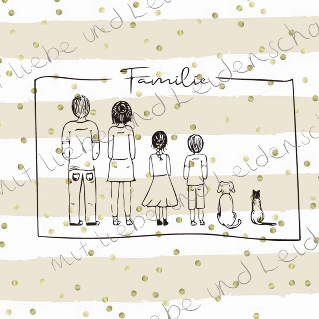 Digital File for Plotting "family" DXF, SVG, PNG, Plotter File - Etsy