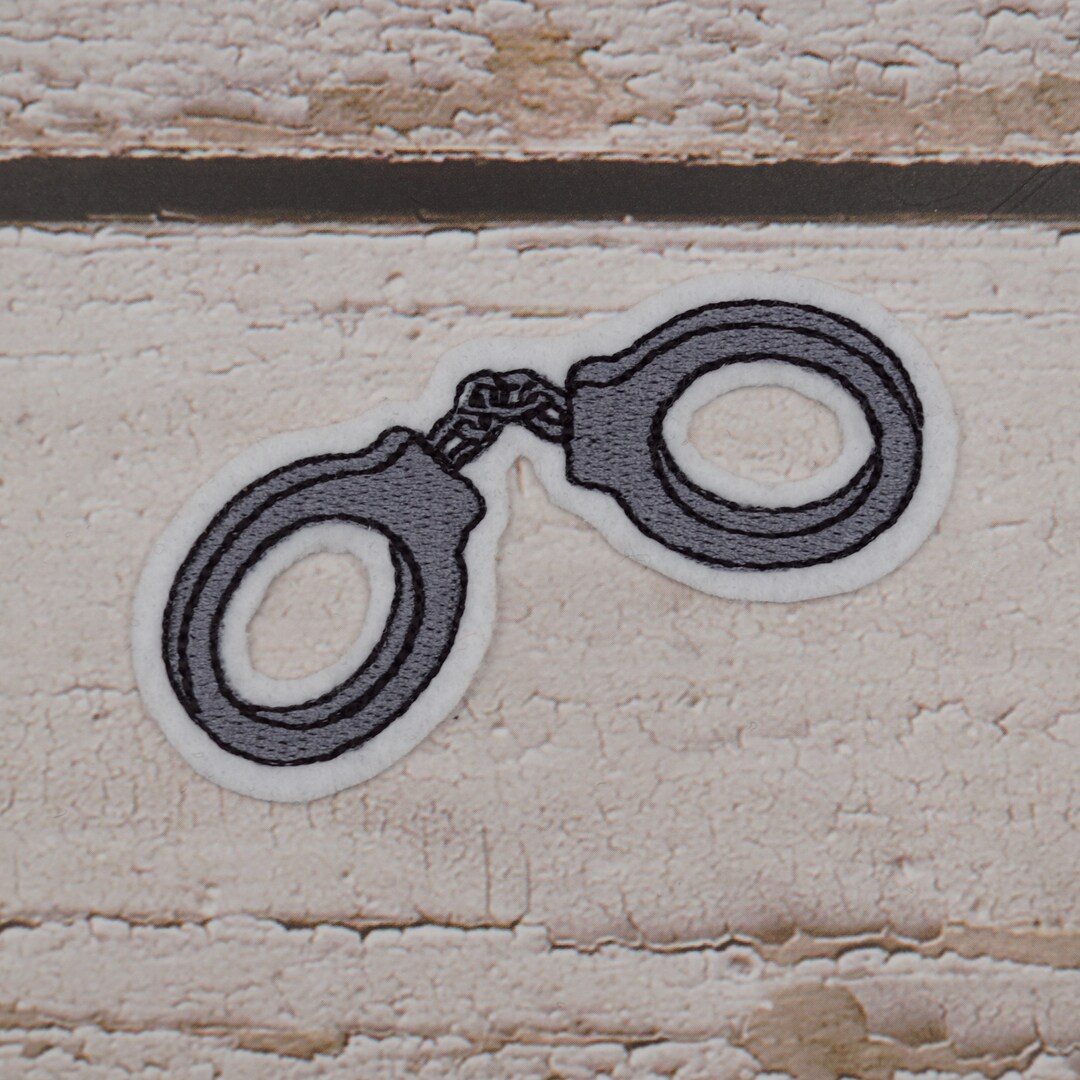 Handcuffs / Patch Application School Enrollment - Etsy