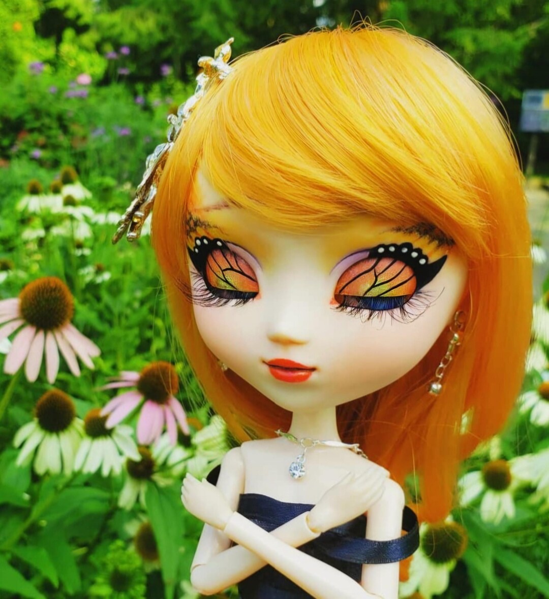 Pullip Mariposa Doll: Custom Monarch Butterfly Inspired Groove Doll - Etsy