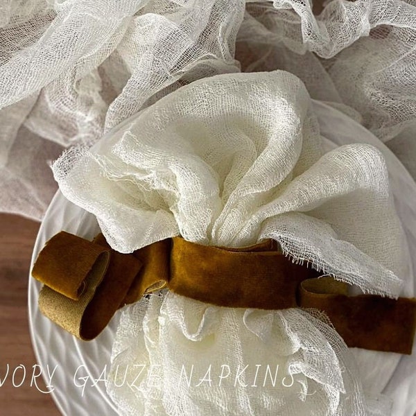 Muslin Napkins - Etsy
