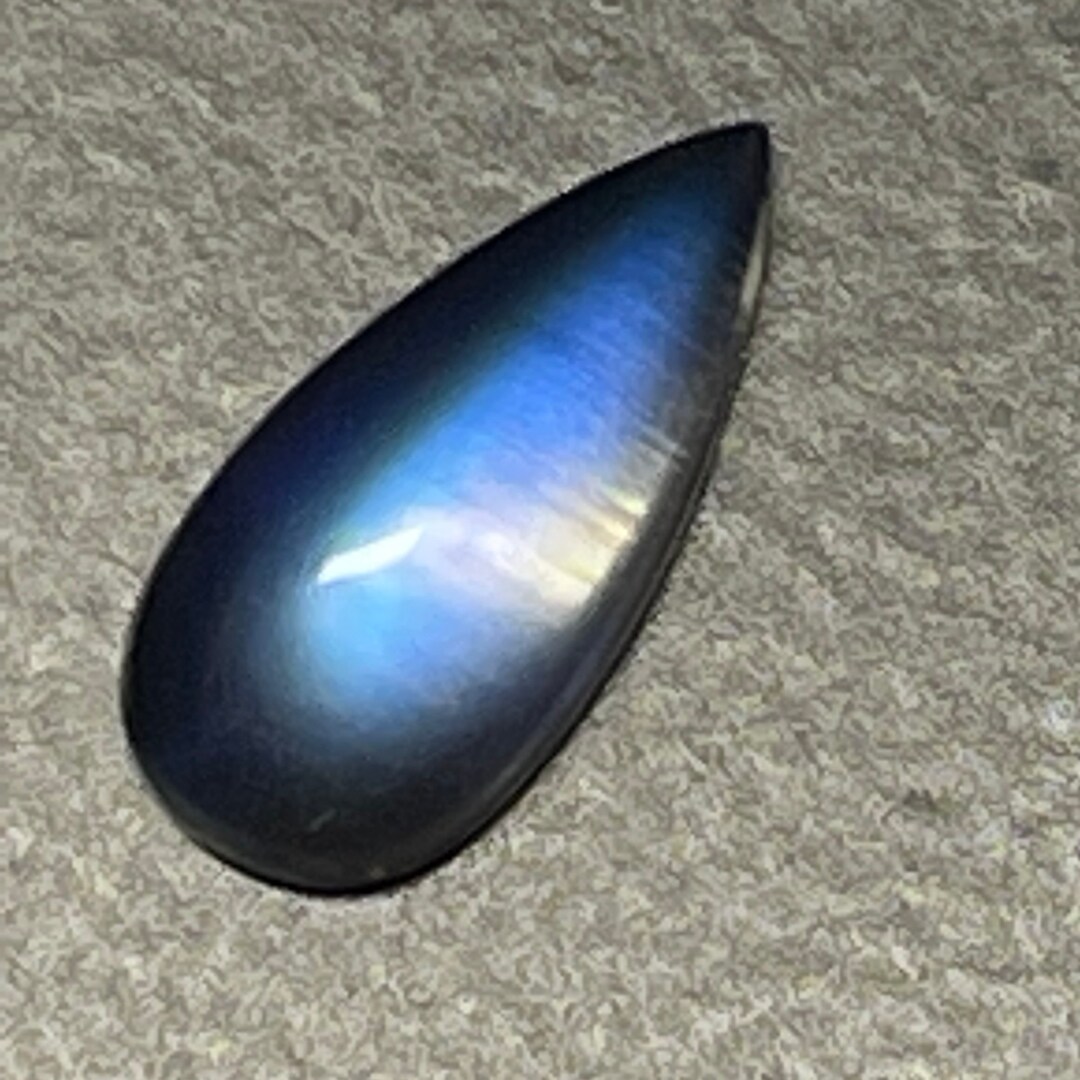 4.6CT 16x7.5x5.2MMFlashy Rainbow moonstone AAA qualityPear - Etsy 日本
