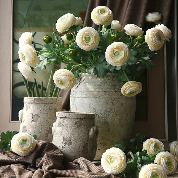 Silk Ranunculus - Etsy