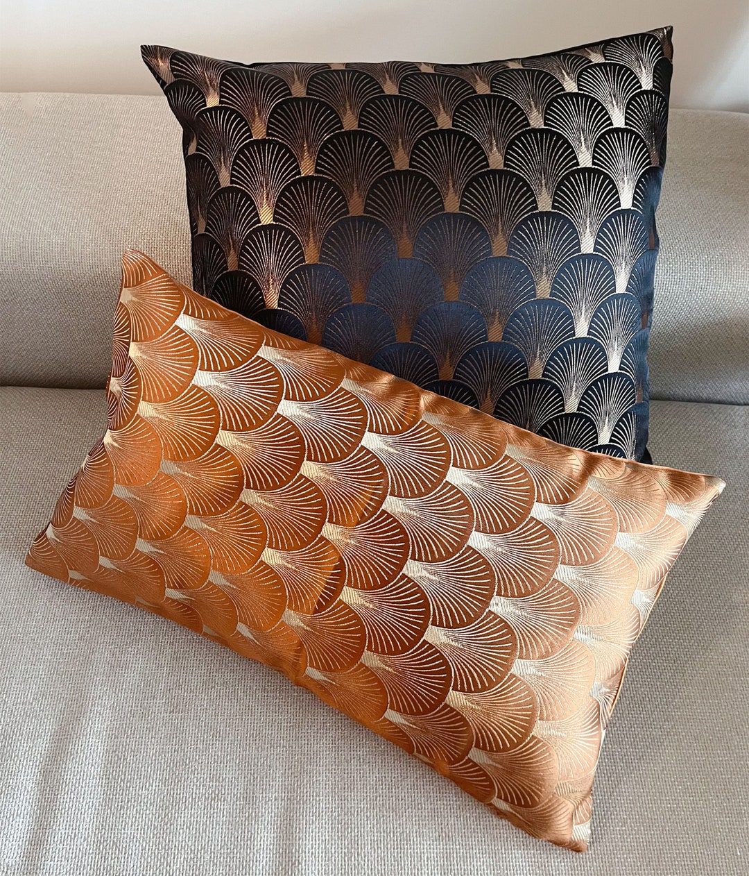 Black Gold Throw Pillow Covers/shimmer Throw Pillow - Etsy