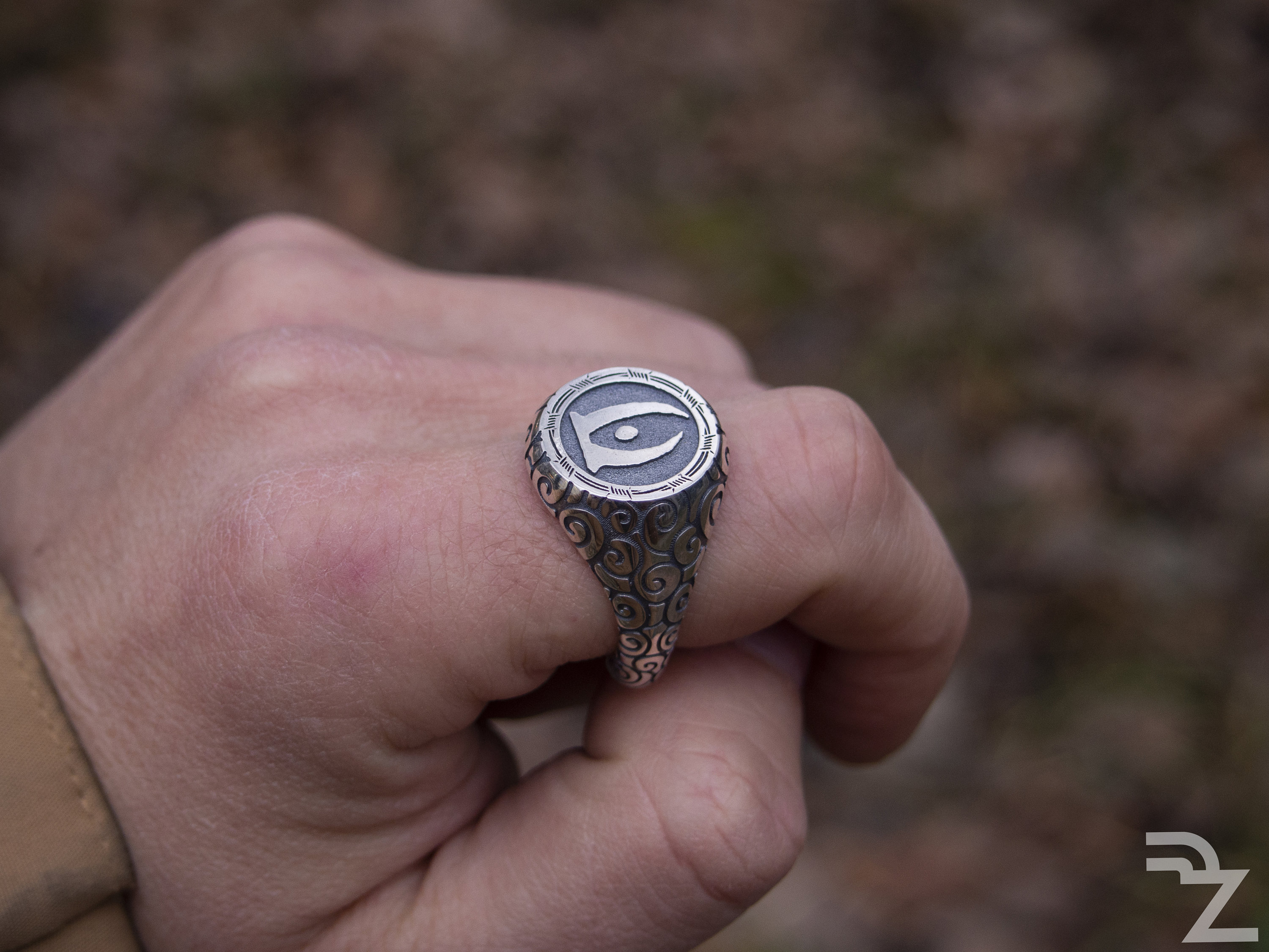 The Elder Scrolls/ Oblivion inspired ring/ Skyrim ring/ Skyrim | Etsy