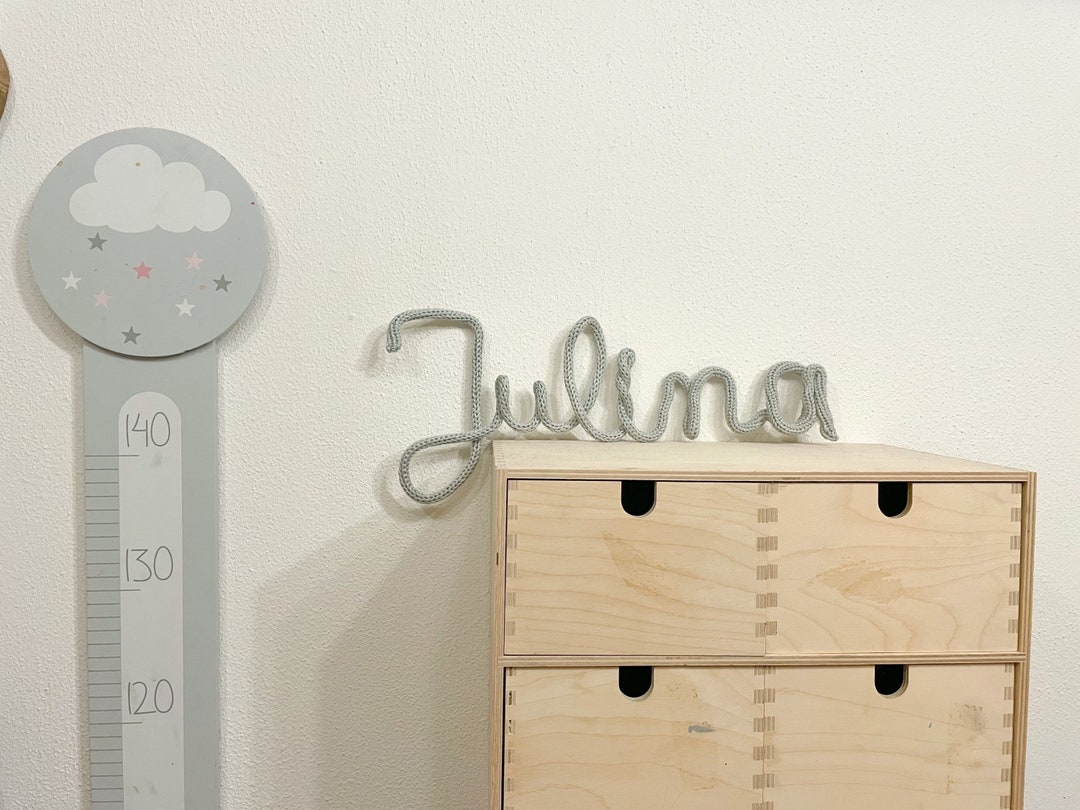 Knitting Writing Names Names LETTERS Knitting for Children/customizable ...