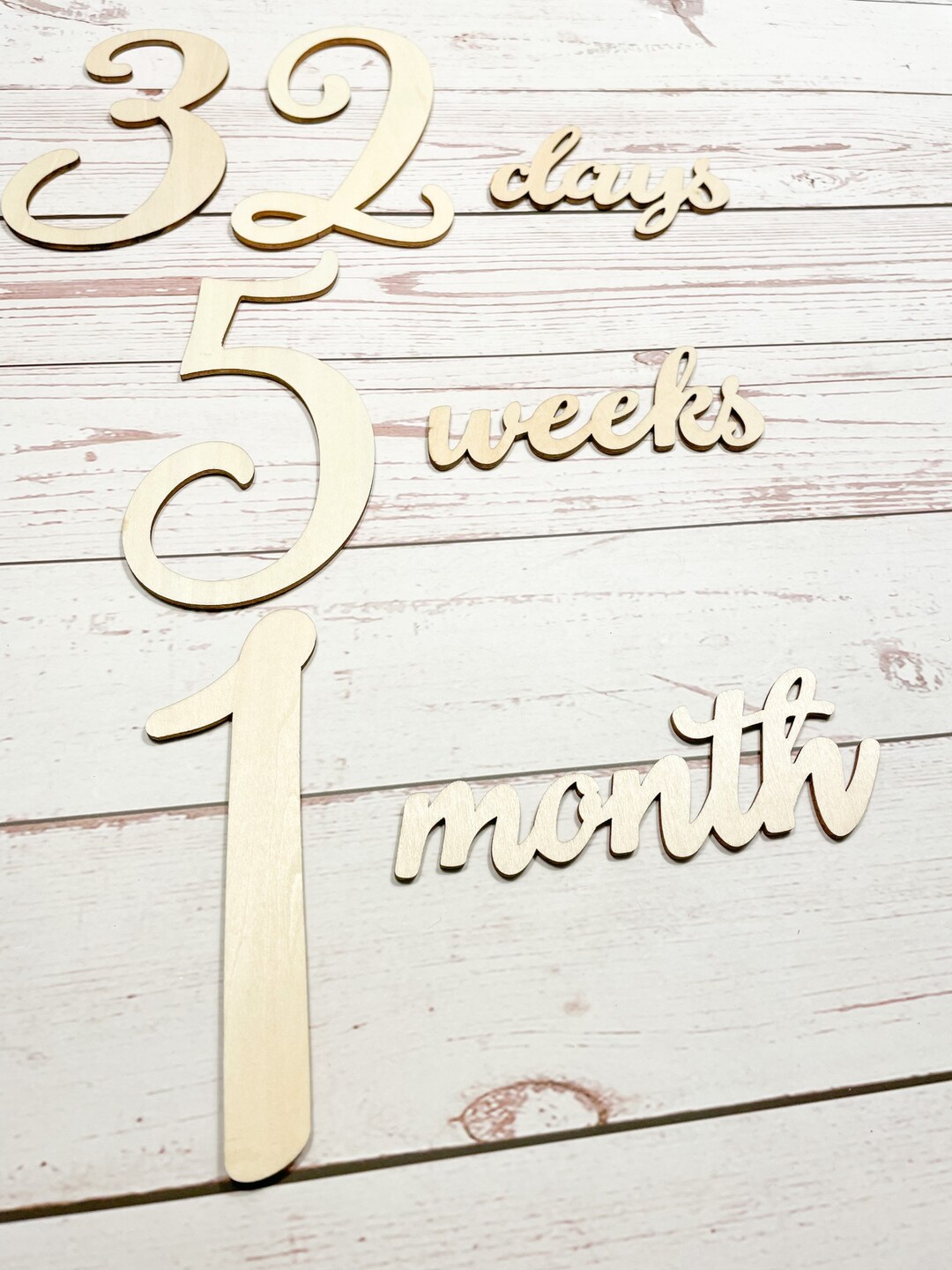 Milestone Wooden Sign / Baby Photoshoot / Milestone - Etsy