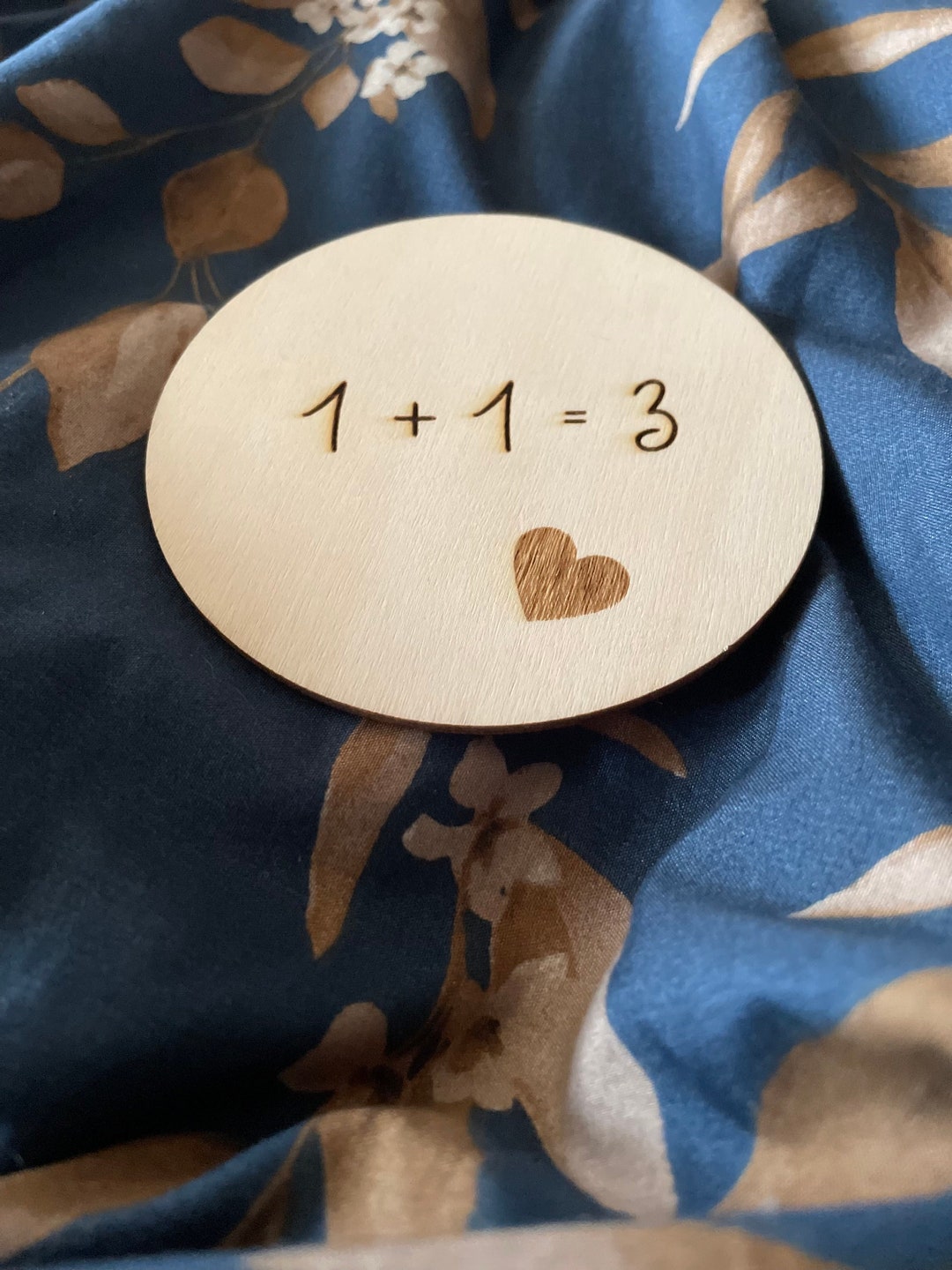 113 Little Miracle Round Milestones Made of Wood, Baby Shower, Gift ...