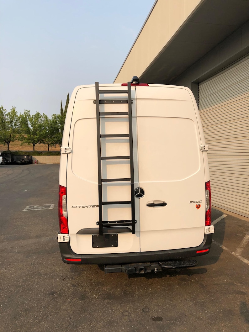 Sprinter Van HD Rear Door Ladder - High Roof 07+ - Etsy