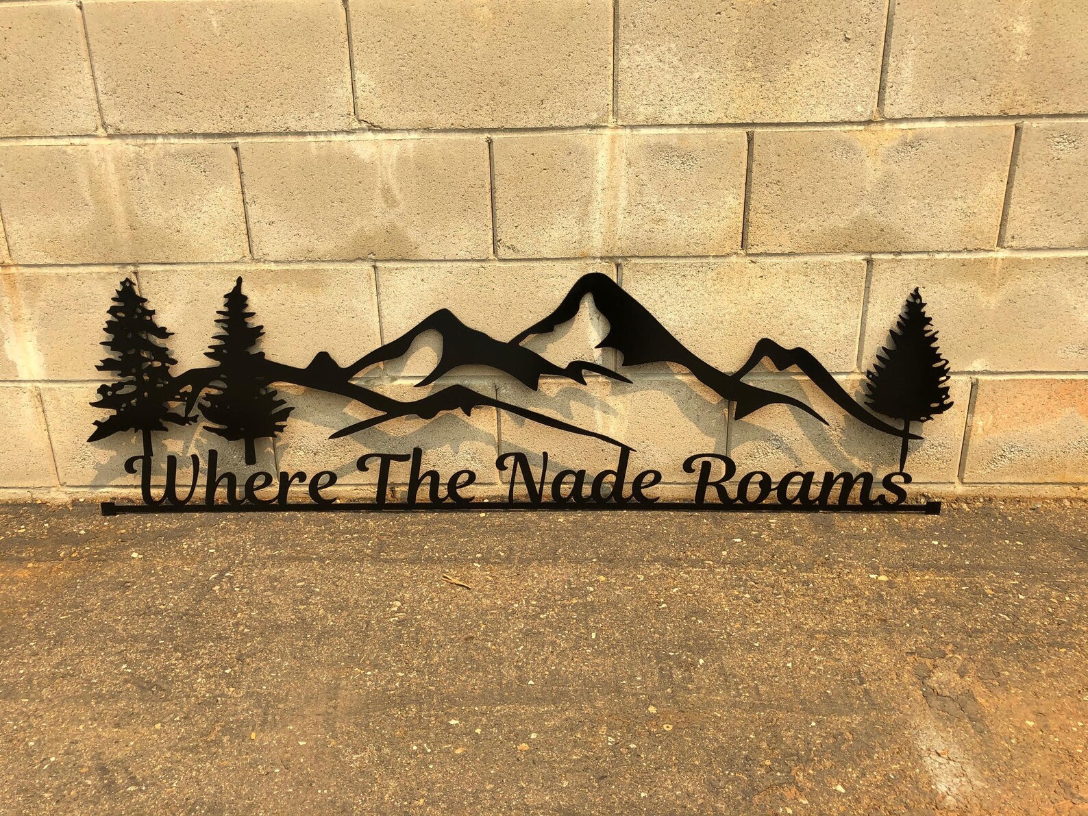 Metal Wall Art Customizable Hanging Sign Metal Hanging | Etsy