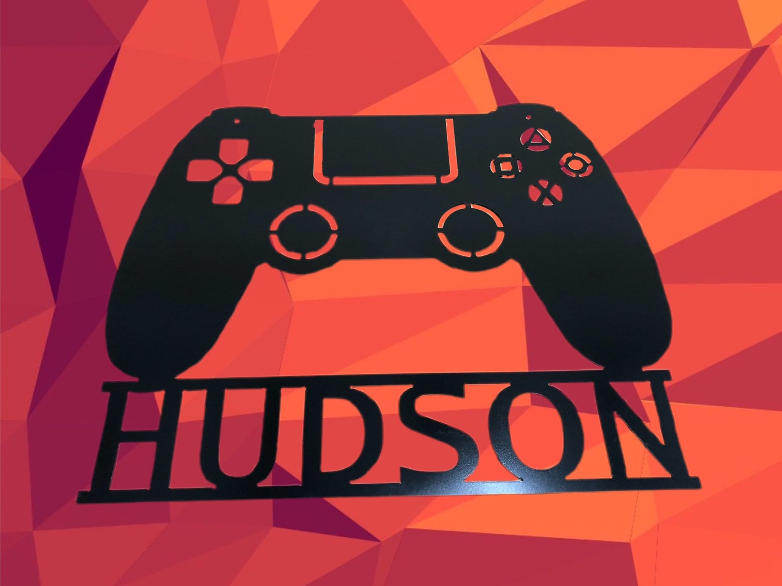 Game Controller Sign Custom Gaming Controller Playstation - Etsy