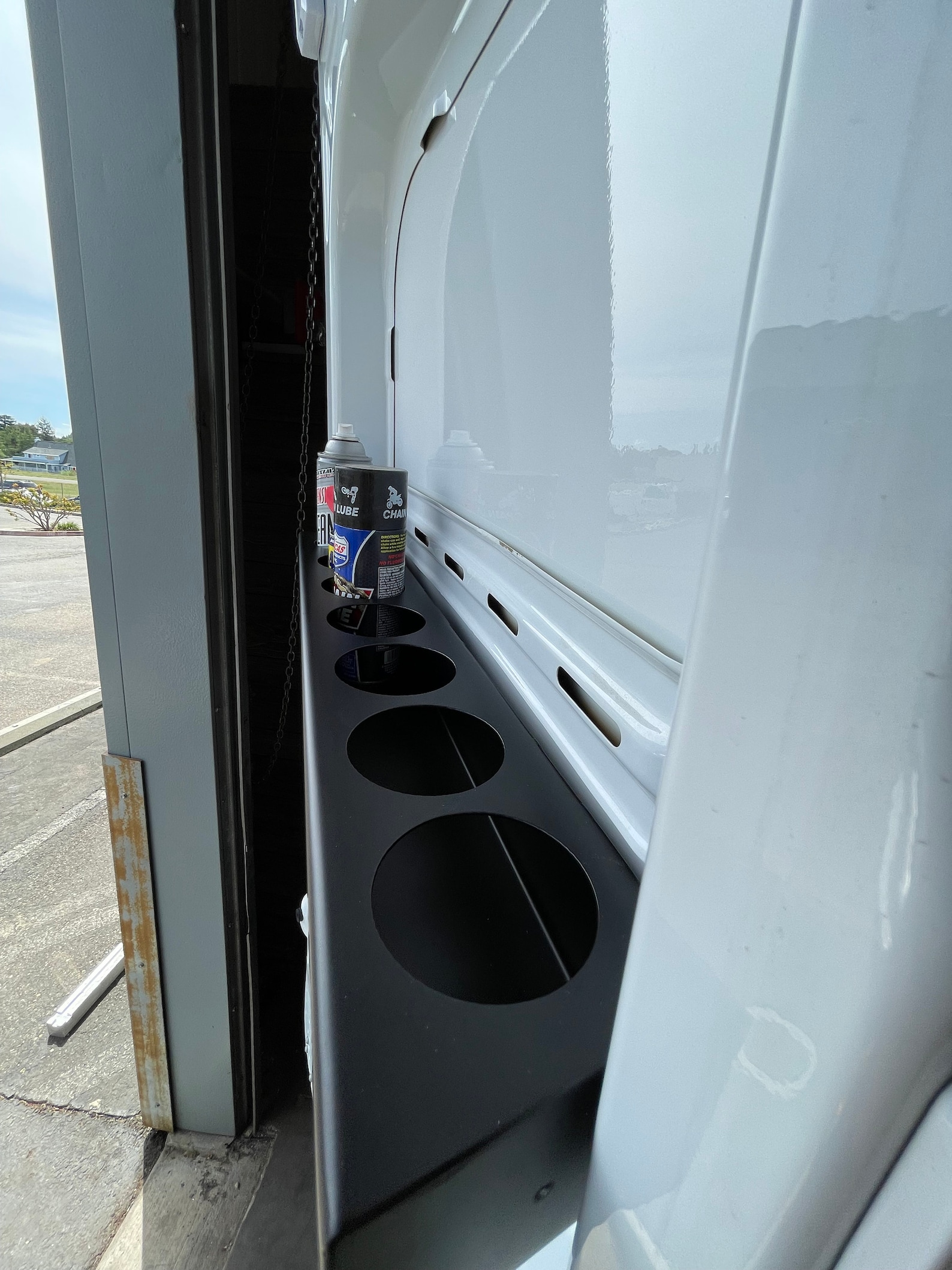 Sprinter Van Chemical Holder Rear Door Aerosol Can Storage - Etsy