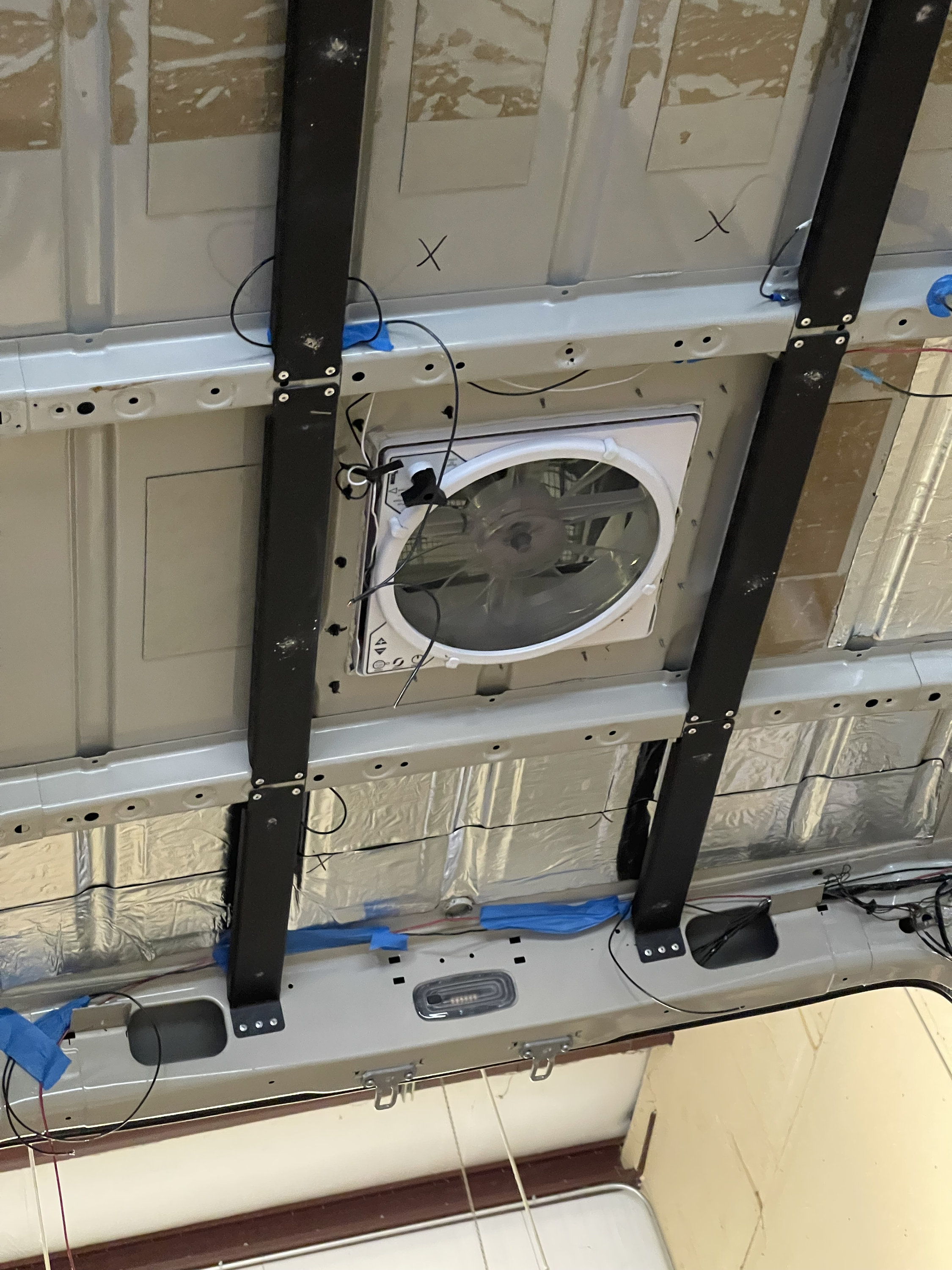 07 Sprinter Van Ceiling Brace Kit Roof Braces 144 170 - Etsy Canada