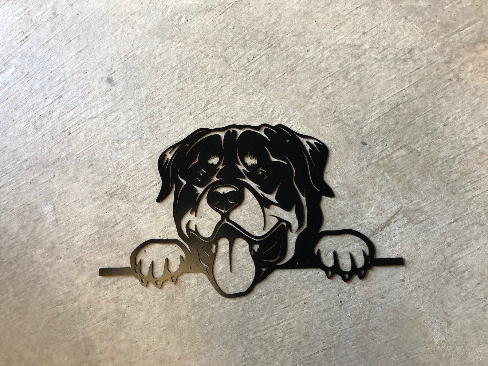 Rottweiler Metal Art - Dog Art - Rottweiler Metal Sign - House Gate ...