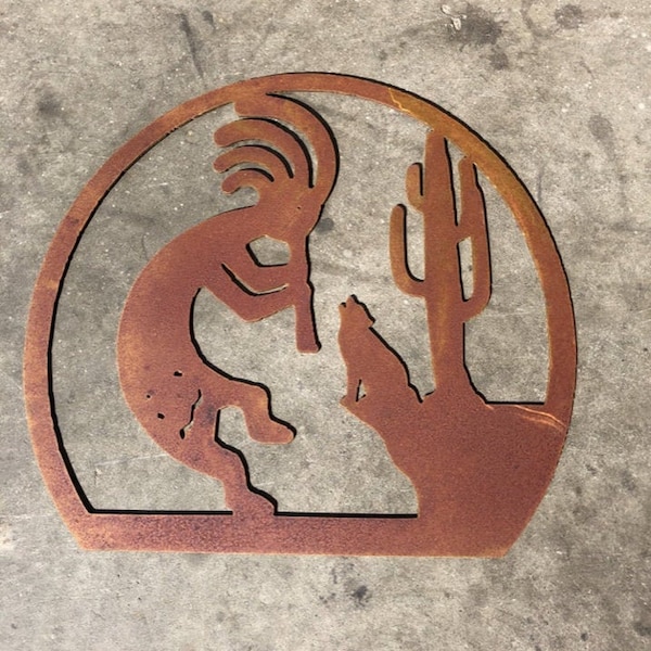 Metal Coyote Yard Art - Etsy