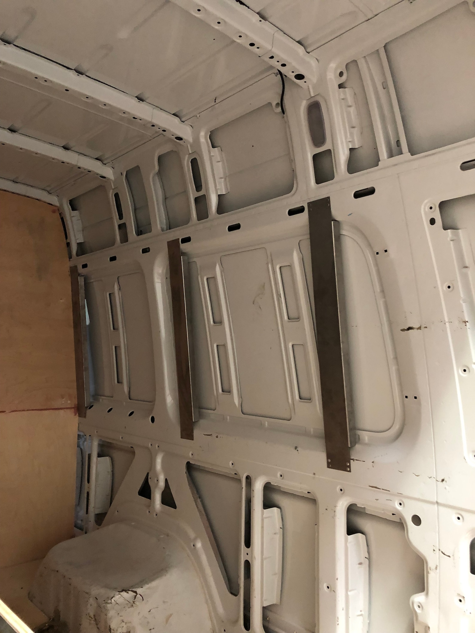 Sprinter Van Vertical Wall Support- Van Wall Support Ribs- Metal ...