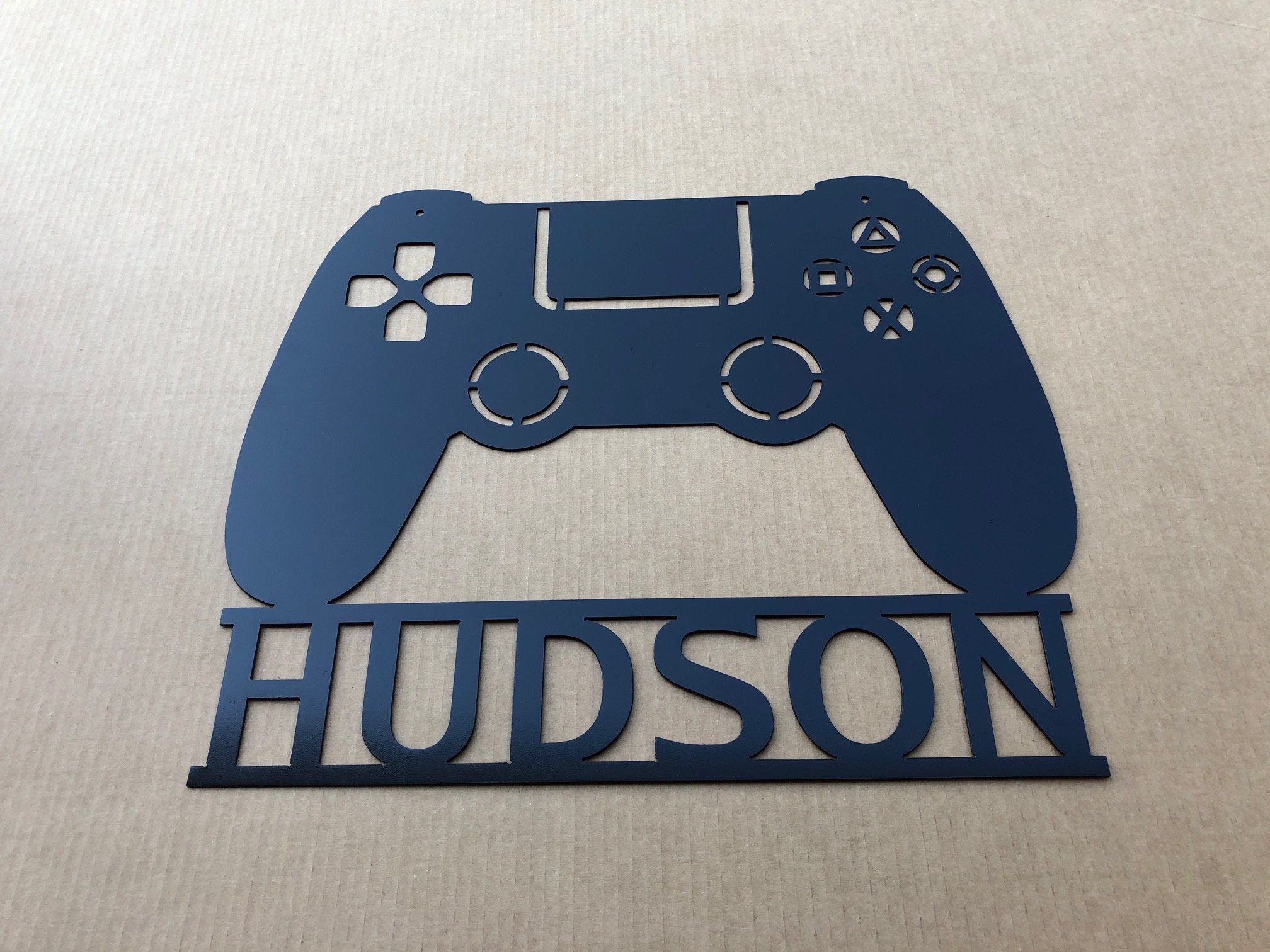Game Controller Sign Custom Gaming Controller Playstation - Etsy UK