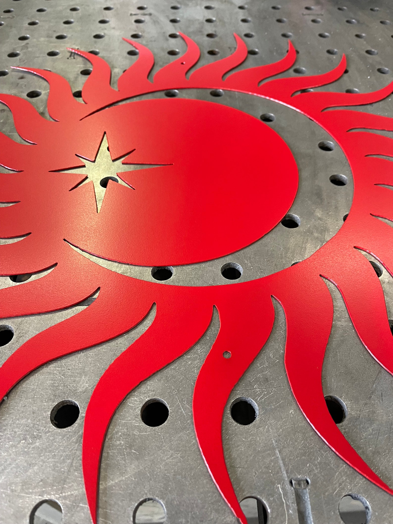 Metal Sun Wall Art - Rusted Sun - Rustic Sun - Yard Art - Sun Metal ...