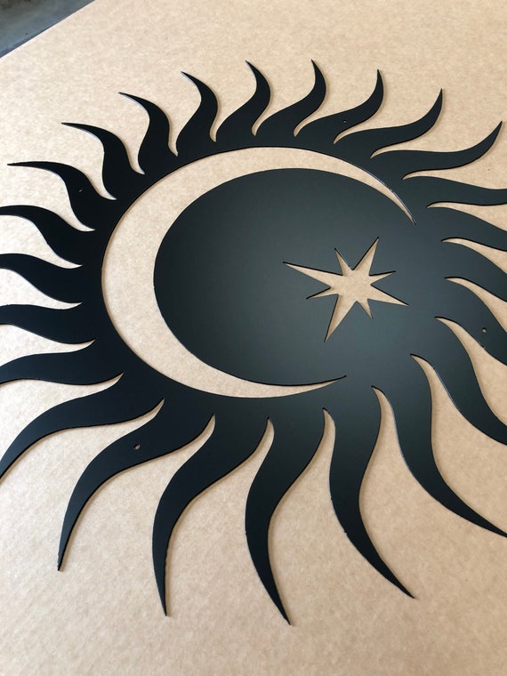 Metal Sun Wall Art Rusted Sun Rustic Sun Yard Art Sun - Etsy