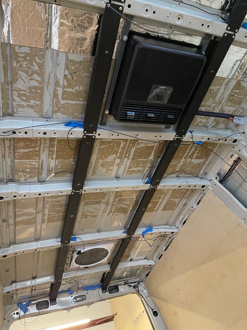 07+ Sprinter Van - Ceiling Brace Kit - Roof Braces - 144 - 170 Extended ...