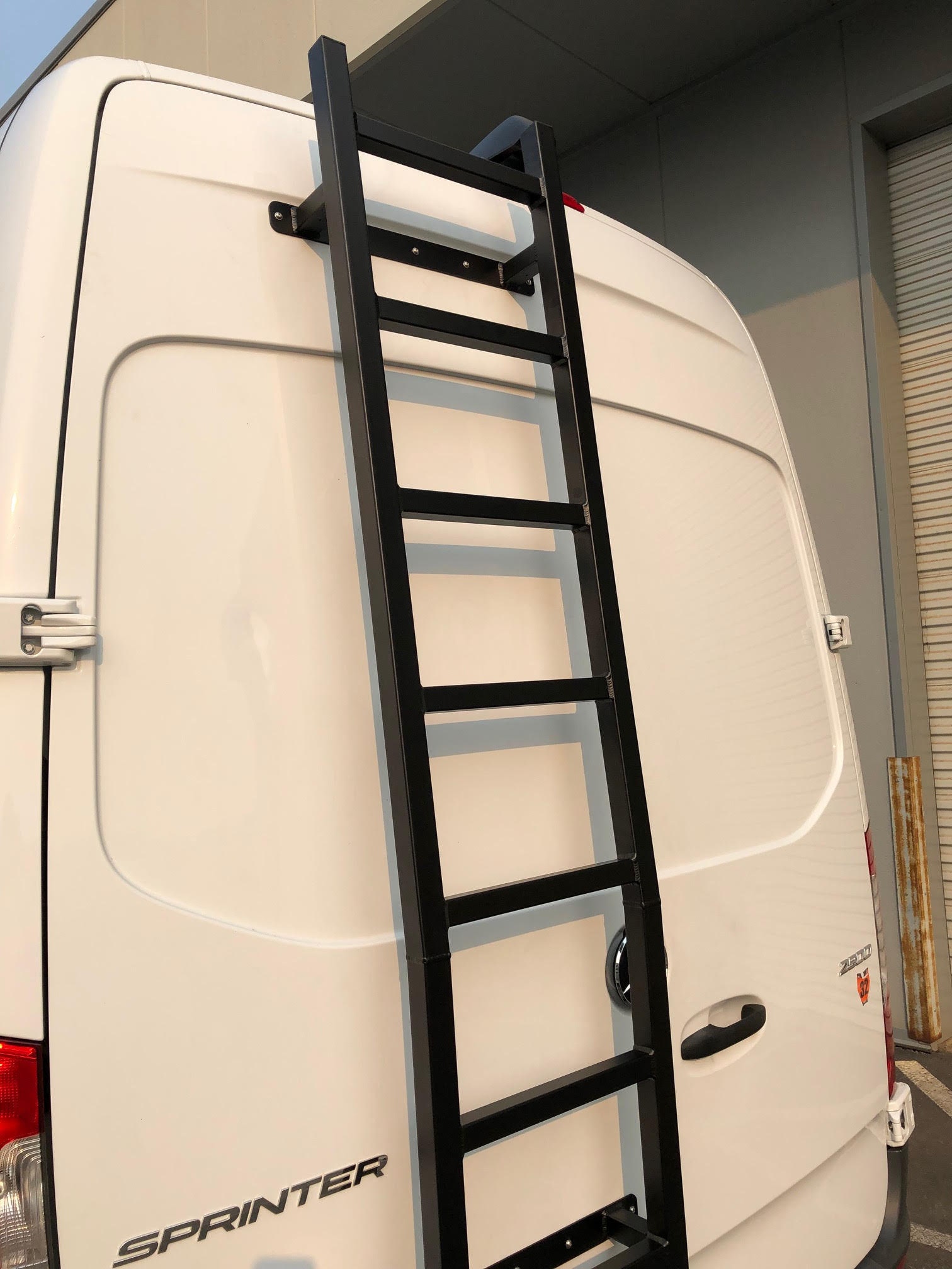 Sprinter Van HD Rear Door Ladder - High Roof 07+ - Etsy