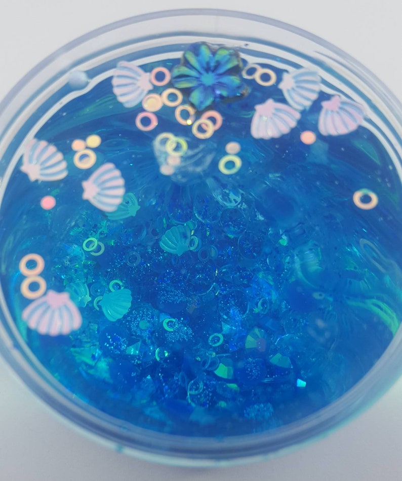 Ocean Floor clear slime scented | Etsy