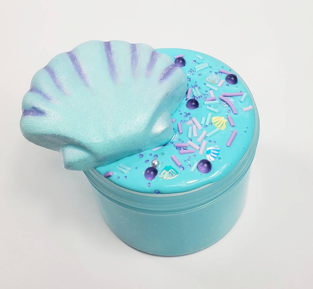 Mermaid Shell - DIY Slime, Mermaid Slime, Butter Slime, Scented Slime ...
