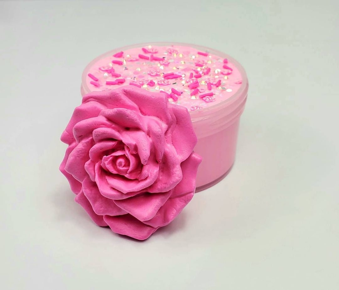 Sweetheart Rose DIY Slime, Thick and Glossy Slime, Rose Slime, Flower ...
