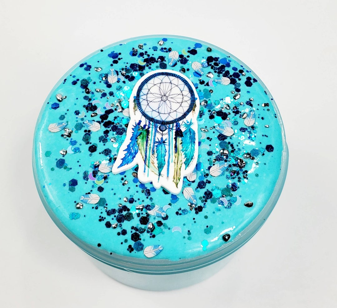 Dreamcatcher Snow Butter Slime, Scented Slime, Slime Shop - Etsy
