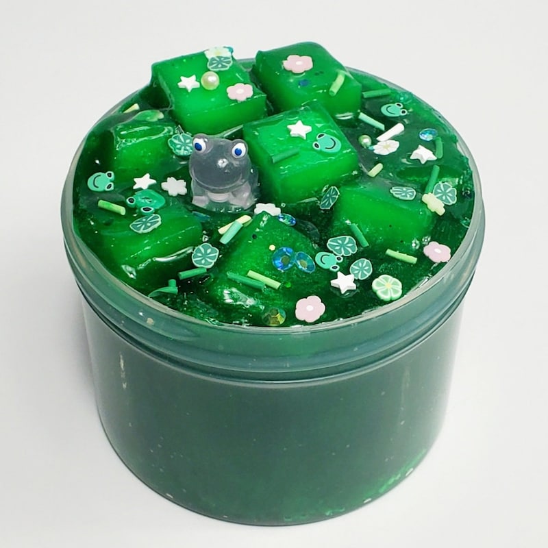 Jelly Cube Slime - Etsy