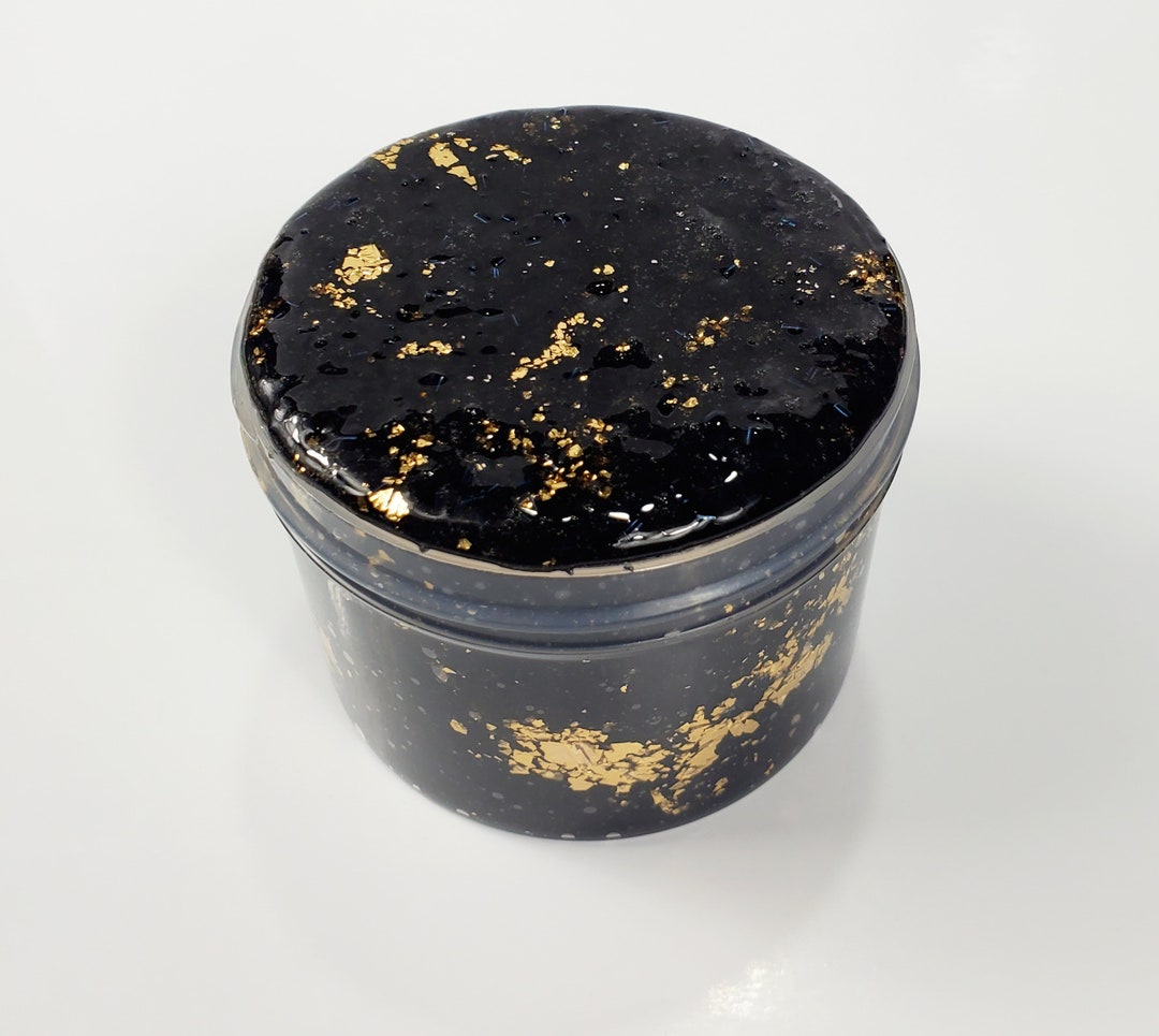 Black Copper Obsidian Crunchy Slime, Bingsu Slime, Scented Slime, Slime ...