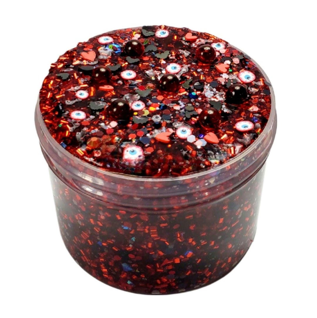 Vampire Snack - Halloween Slime, Clear Slime, Bingsu Slime, Scented ...