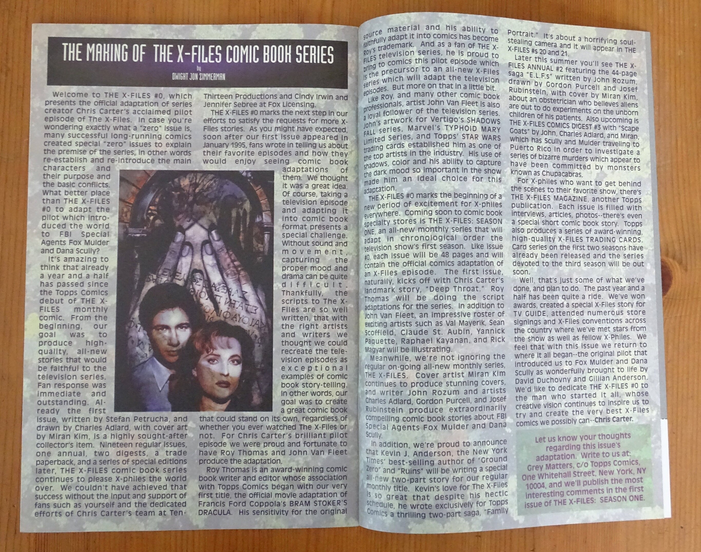 X Files Topps Comics the X Files Special Collectors Item - Etsy UK