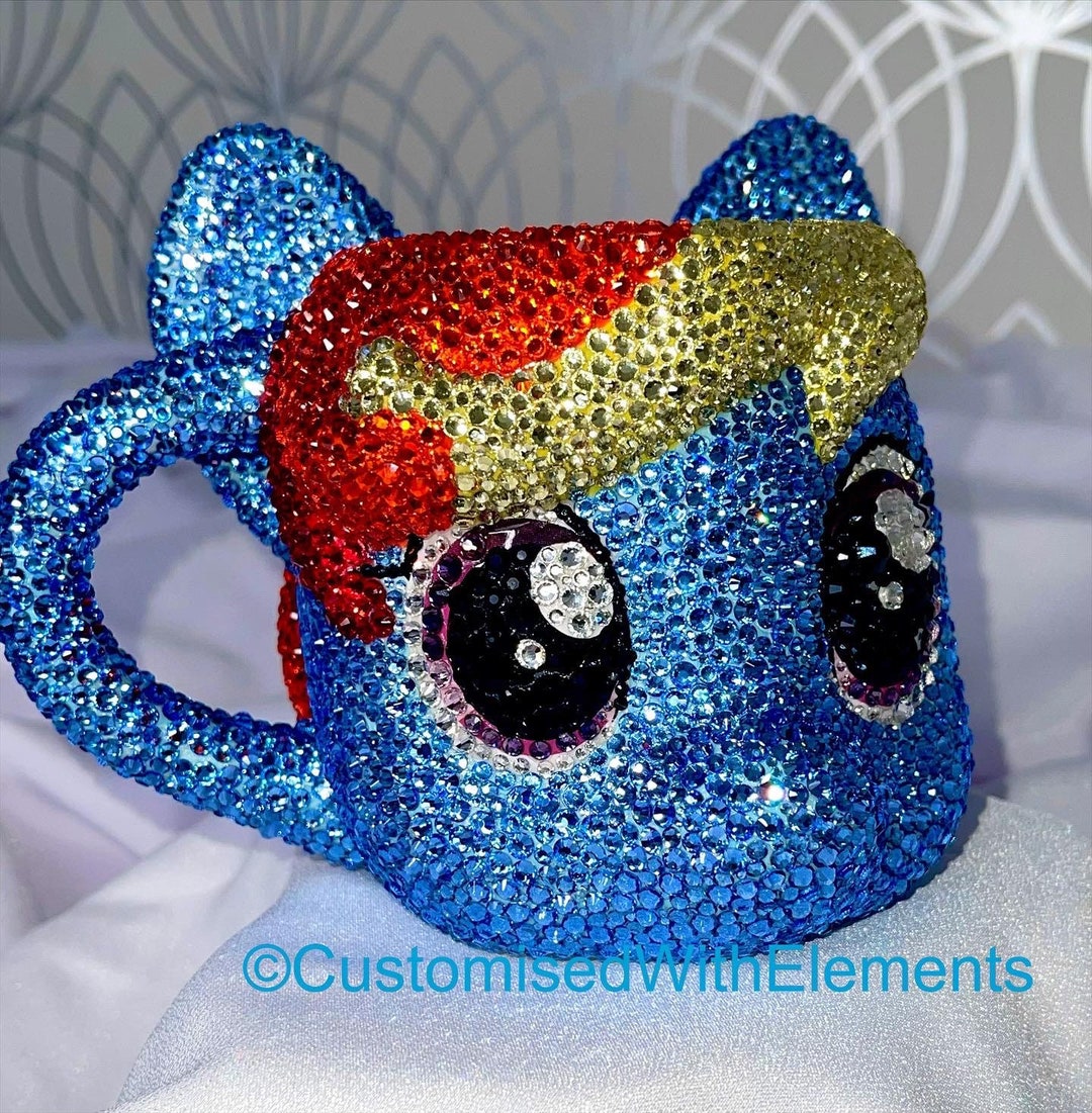 Custom Crystal Vintage My Little Pony Mug Cup Rainbow Dash - Etsy