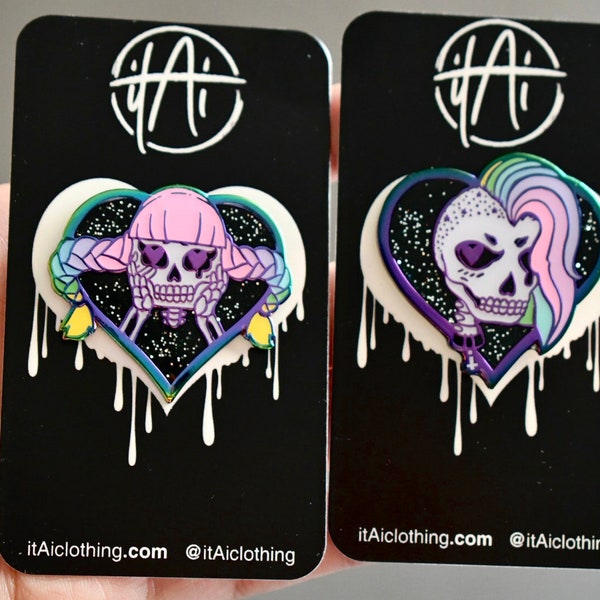 Kawaii Goth Hair Pin - Etsy