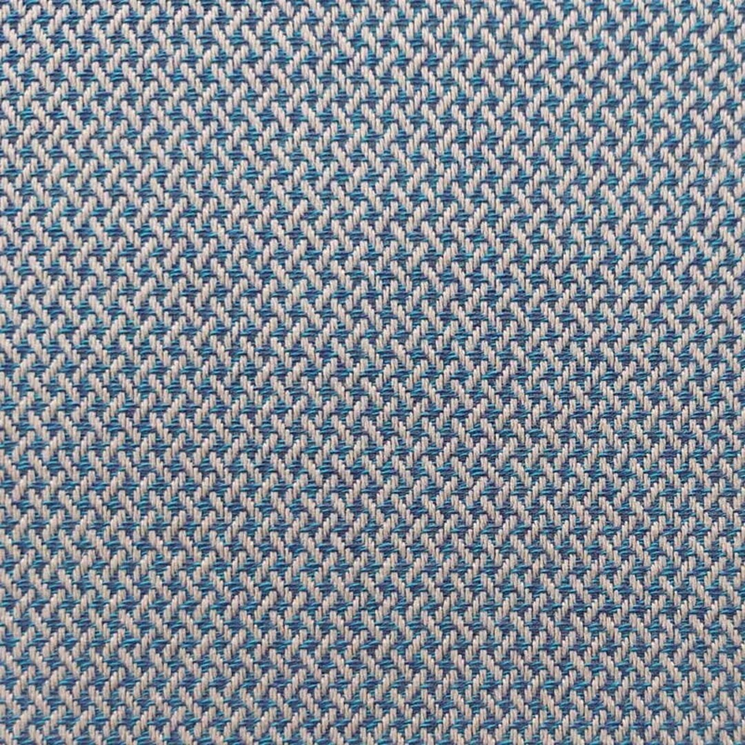Outdoorstoff Teflon Kreuzmuster Weave, Blau Natur - Etsy