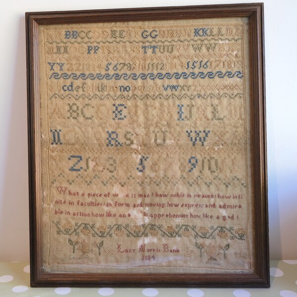 Primitive Sampler - Etsy