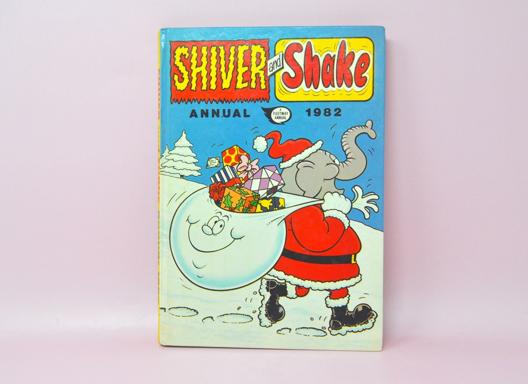 1982 Comic Book Shiver and Shake FREE Gift Wrap - Etsy UK