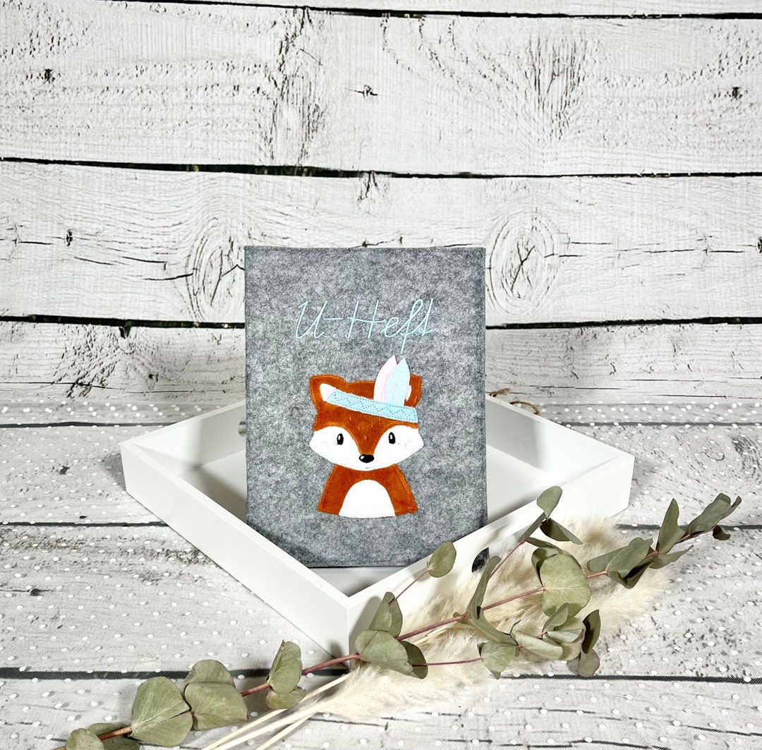 Uheft Cover Twins Fox Examination Booklet Examination Cover U-booklet ...