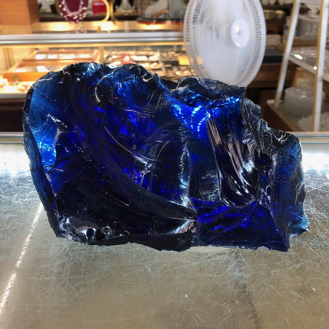 Cobalt, Blue, 6.5#, Aquarium, Rock, Slag Glass, Cullet, Sorcerer Stone ...