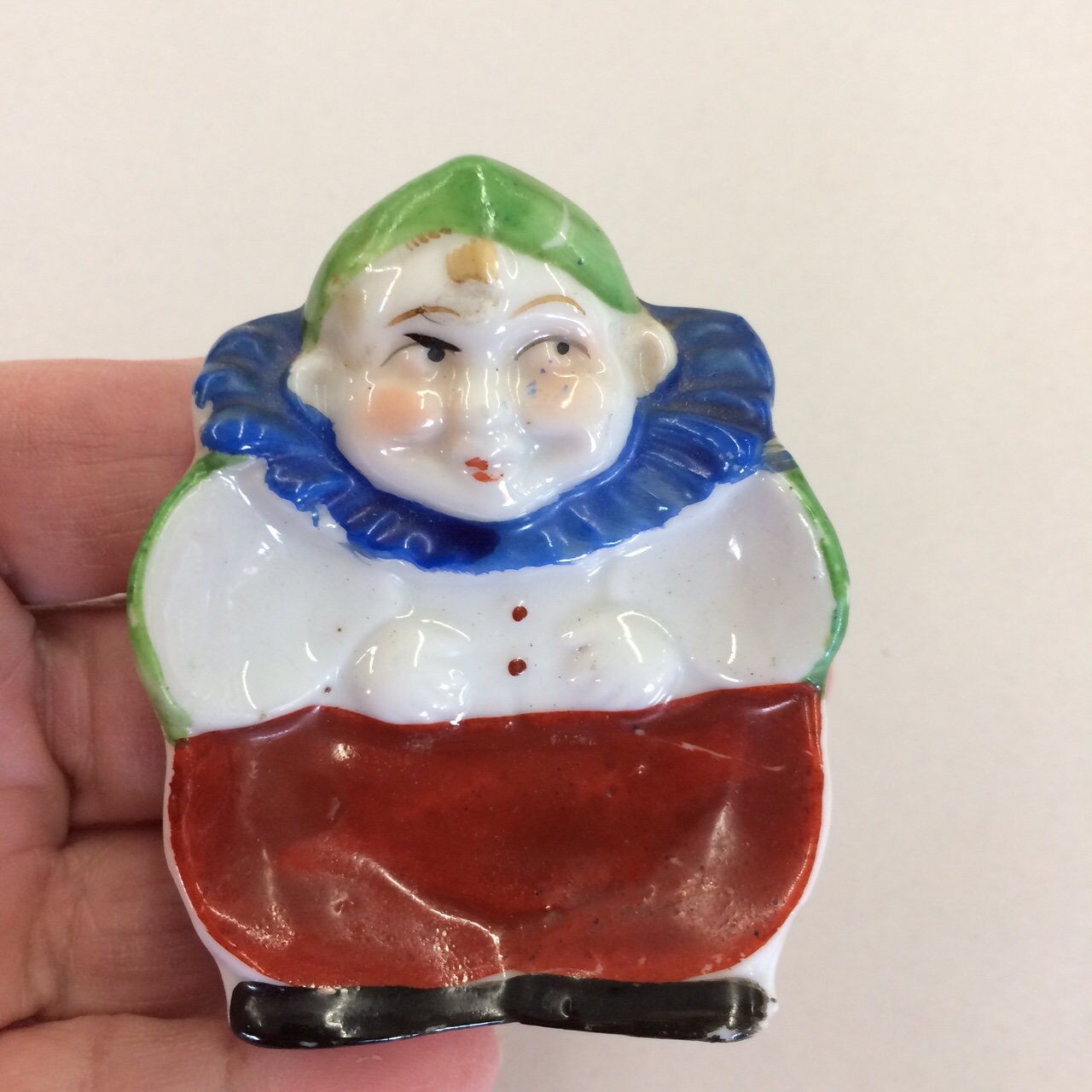 Vintage Tea Bag Holder Vintage Ashtray Ceramic Clown Clown - Etsy.de
