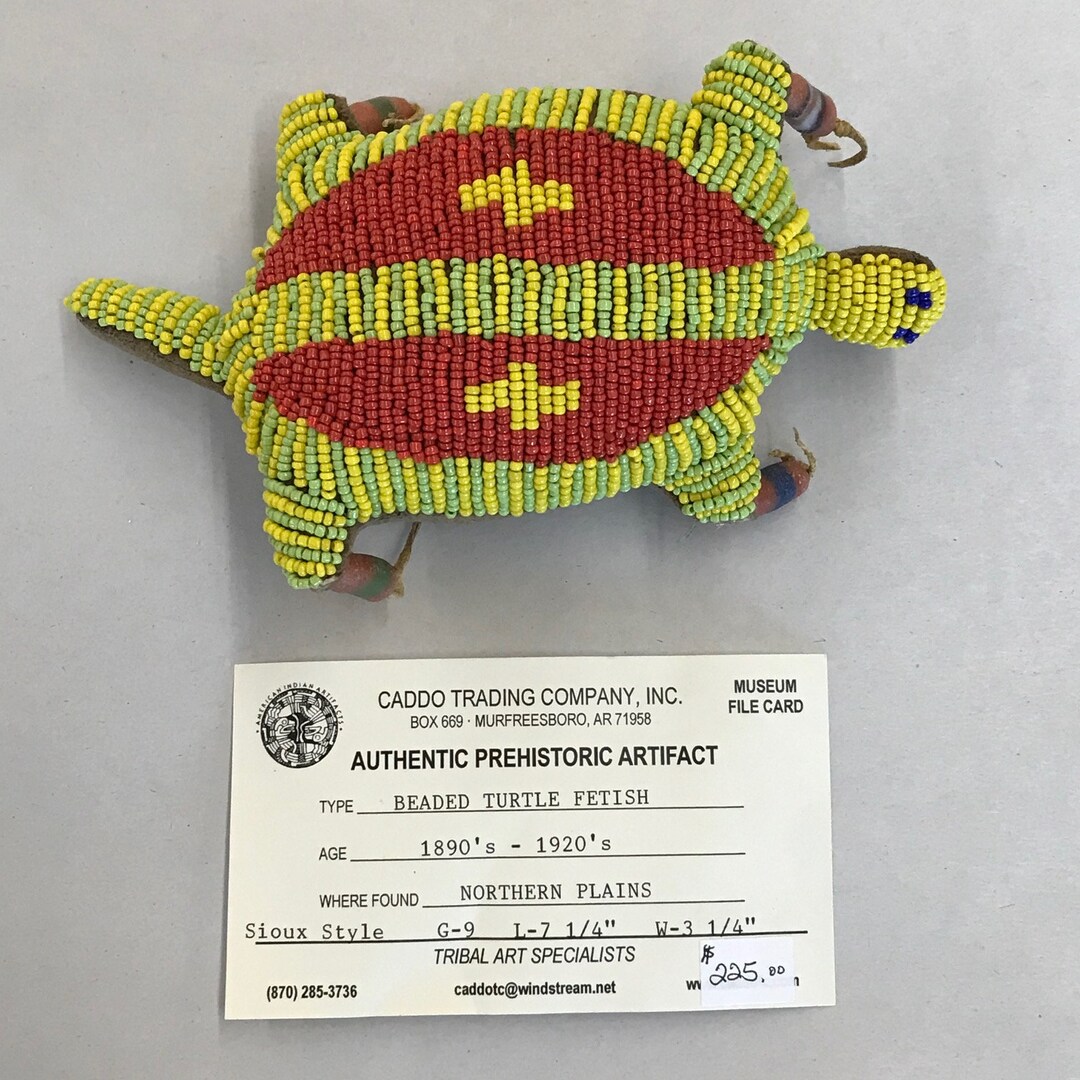 6175, Native American, Turtle, Effigy, Fetish, Antique Indian, Tribal ...