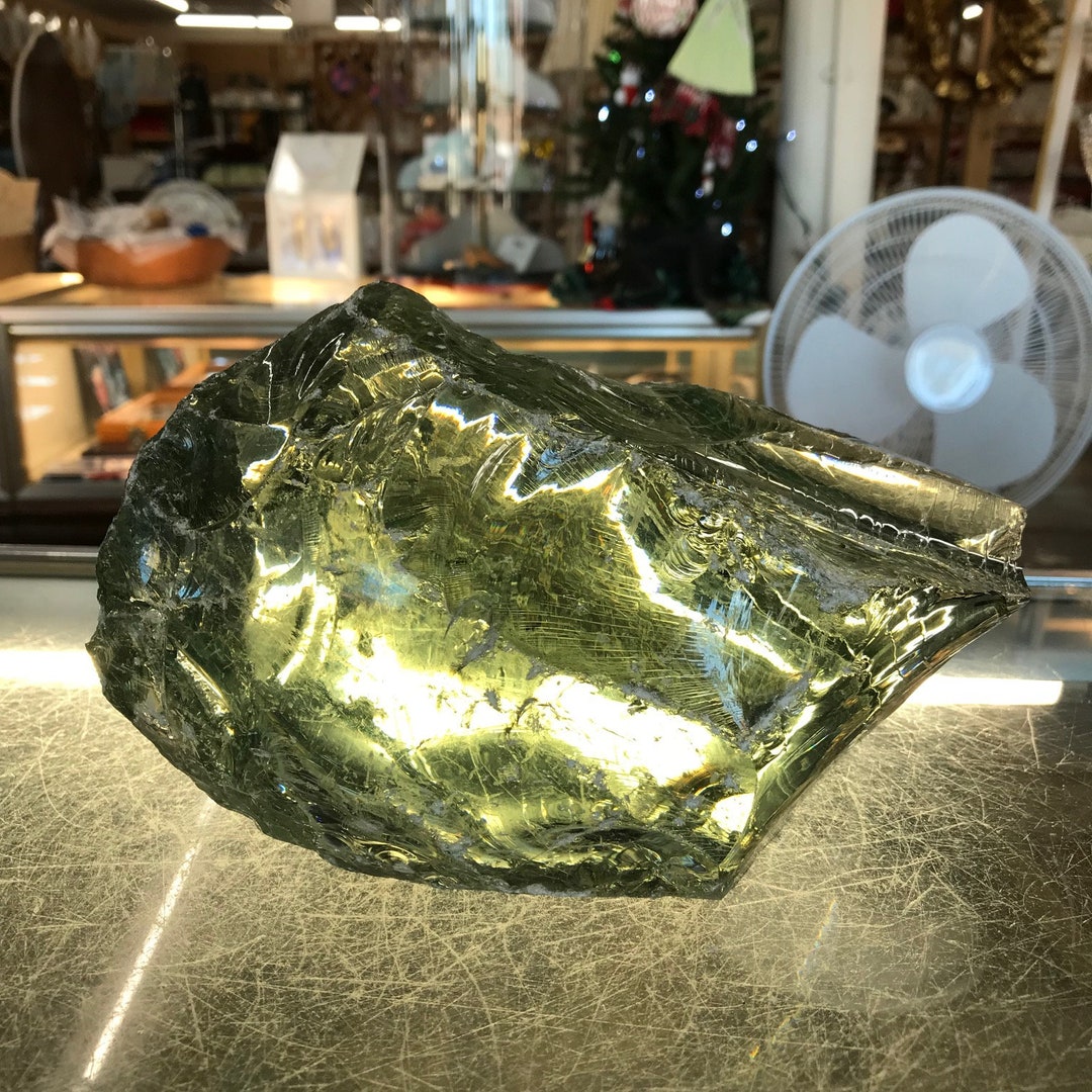 Lime Green 7.5 Aquarium Rock Slag Glass Rock - Etsy