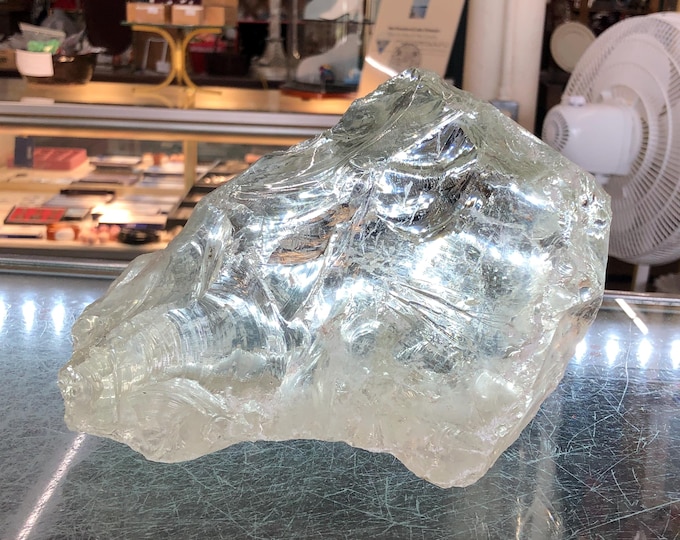 Colorless 6.75# Aquarium Rock Slag Glass Cullet Sorcerer Stone ...