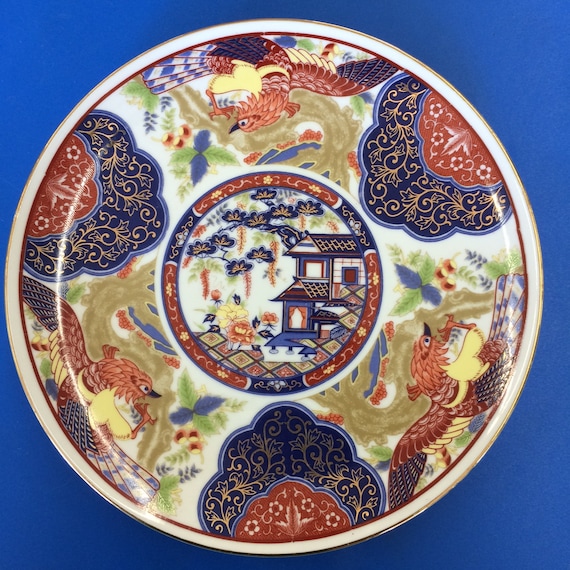 Japanese Satsuma Satsuma Plate Vintage Japan Vintage | Etsy