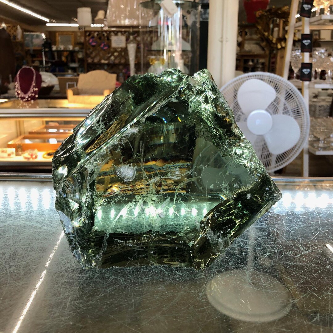 Lime, Green, 9.5#, Aquarium Rock, Slag Glass Cullet, Sorcerer Stone ...