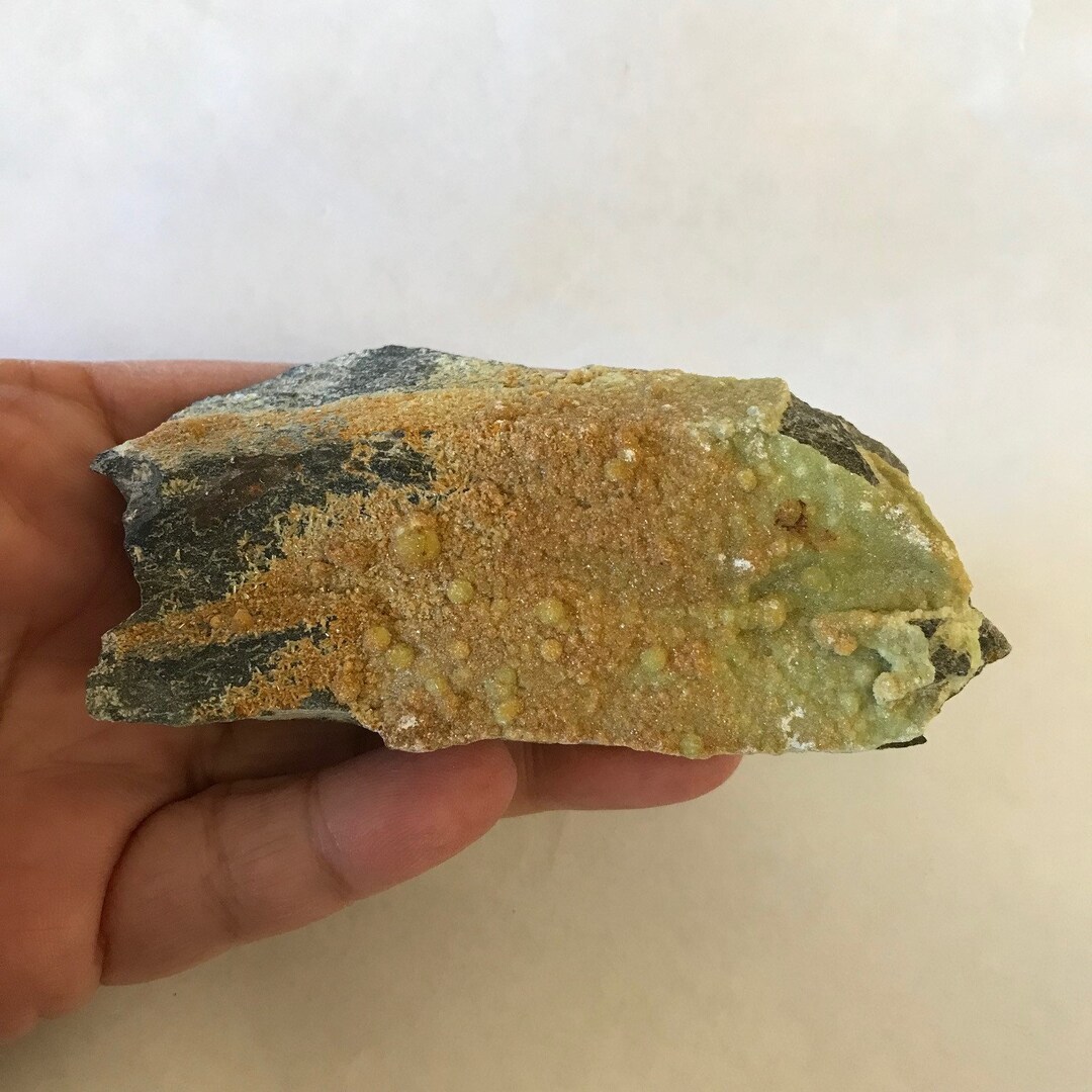 Wavellite, Quartz, Arkansas, Mineral, Specimen, 168 Grams, 4", Green ...