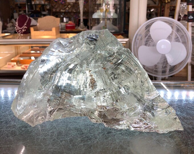 Clear, Colorless, 6.75#, Aquarium Rock, Slag Glass Cullet, Sorcerer ...