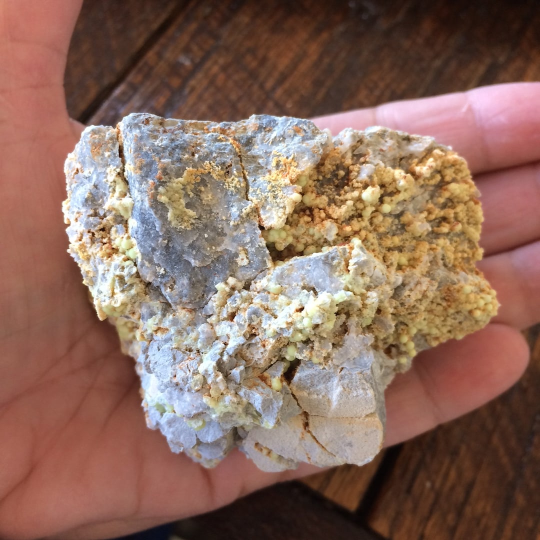 Natural, Planerite, Display Specimen, 206 Grams, 3", Green, Yellow ...