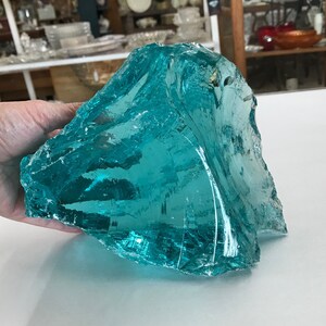Teal, 8, Aquarium Rock, Slag Glass Cullet, Sorcerer Stone, Landscaping ...