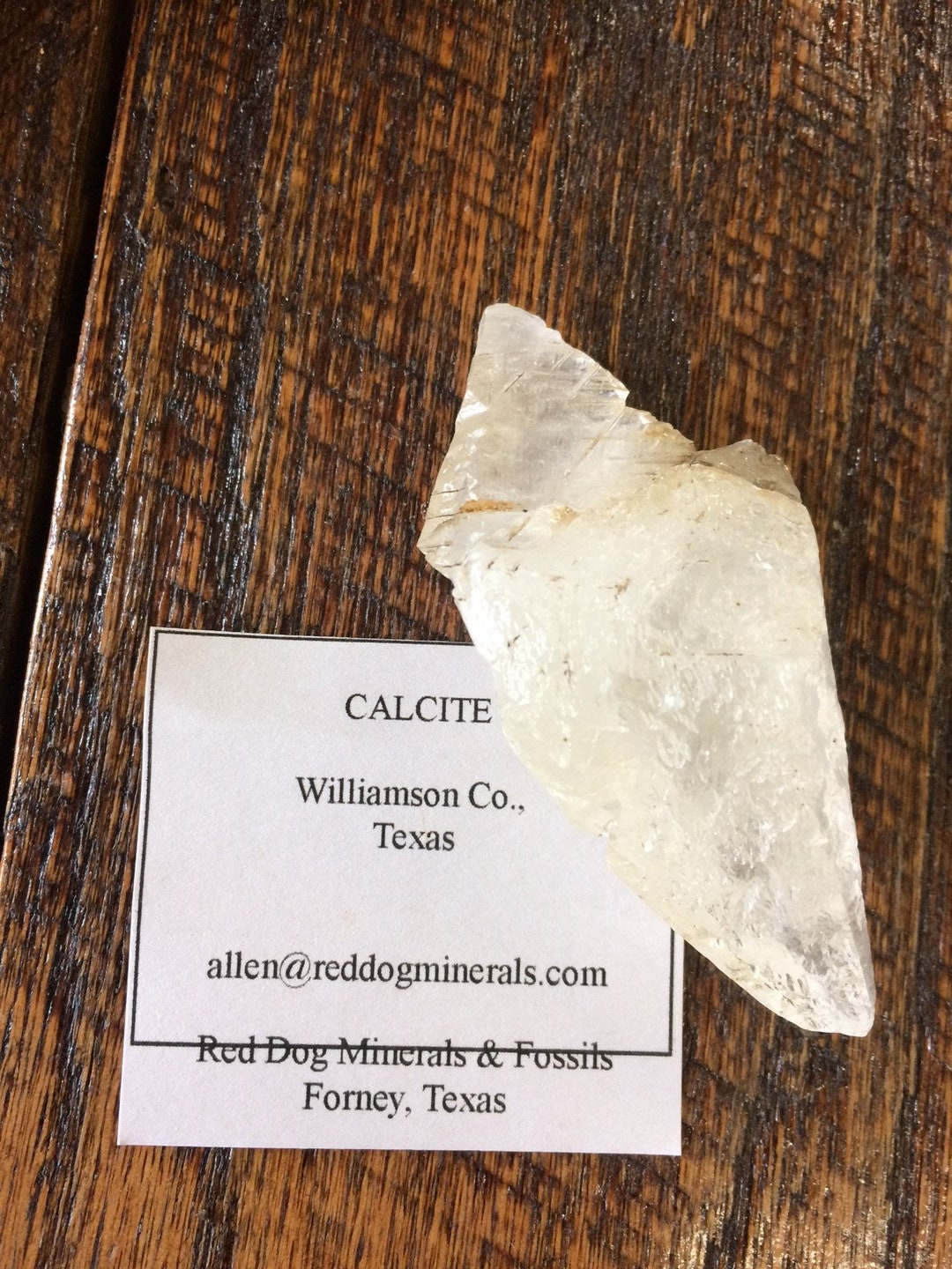 Natural Dogtooth Calcite, Point, Display Specimen, Shiny, Gemmy ...